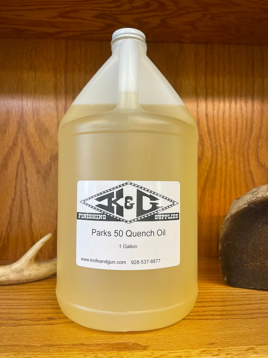 Parks 50 Quench oil - 1 Gallon – Knife and Gun Finishing Supplies