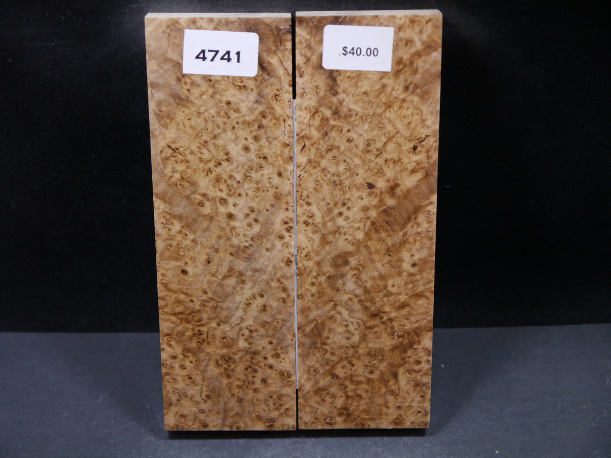 Stabilized Black Ash Burl Scales SW4741 – Knife and Gun Finishing Supplies