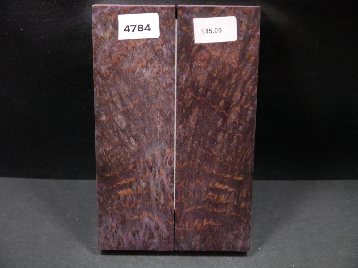 Stabilized Dyed Redwood Scales SW4784 – Knife and Gun Finishing Supplies