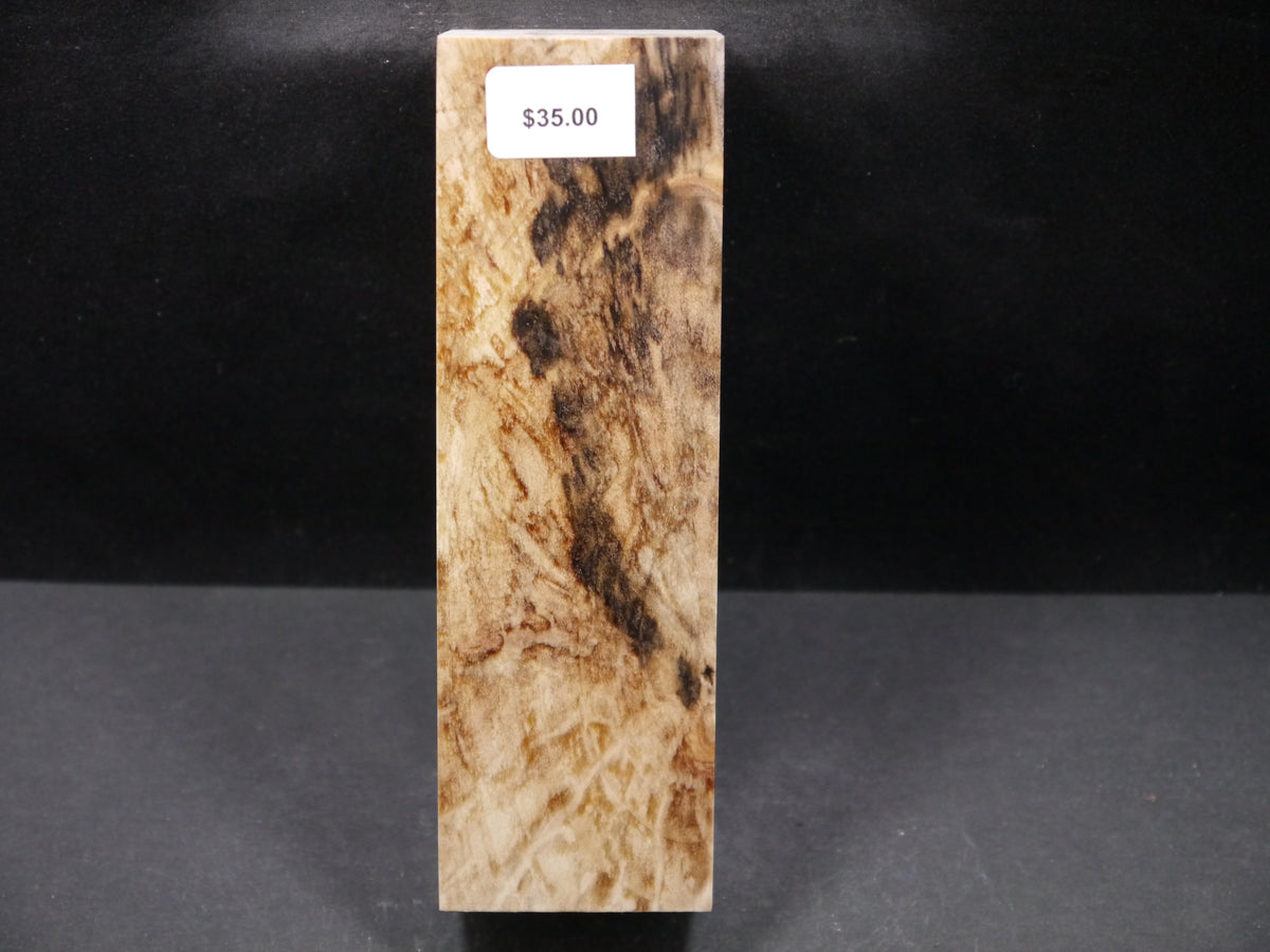 Stabilized Aspen Block SW5383 – Knife and Gun Finishing Supplies