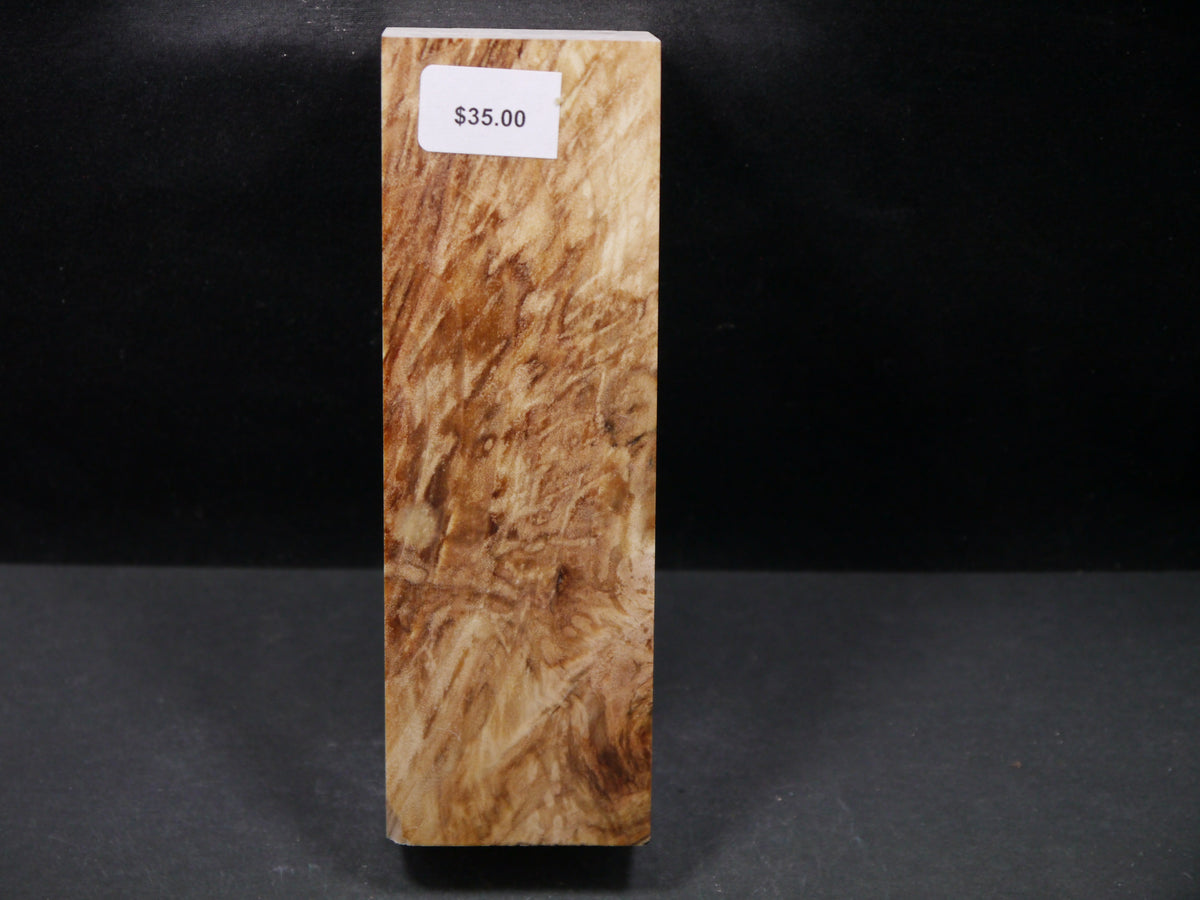 Stabilized Aspen Block SW5384 – Knife and Gun Finishing Supplies