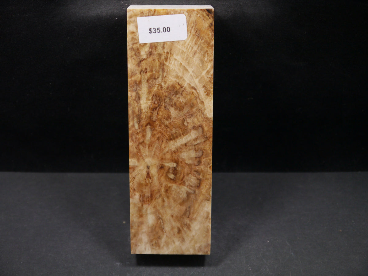 Stabilized Aspen Block SW5385 – Knife and Gun Finishing Supplies