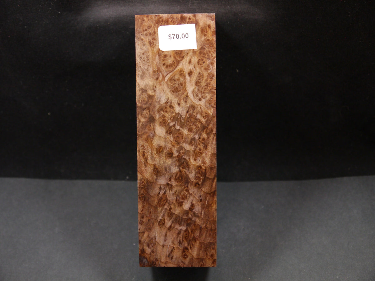 Stabilized Redwood Block SW3401 – Knife and Gun Finishing Supplies